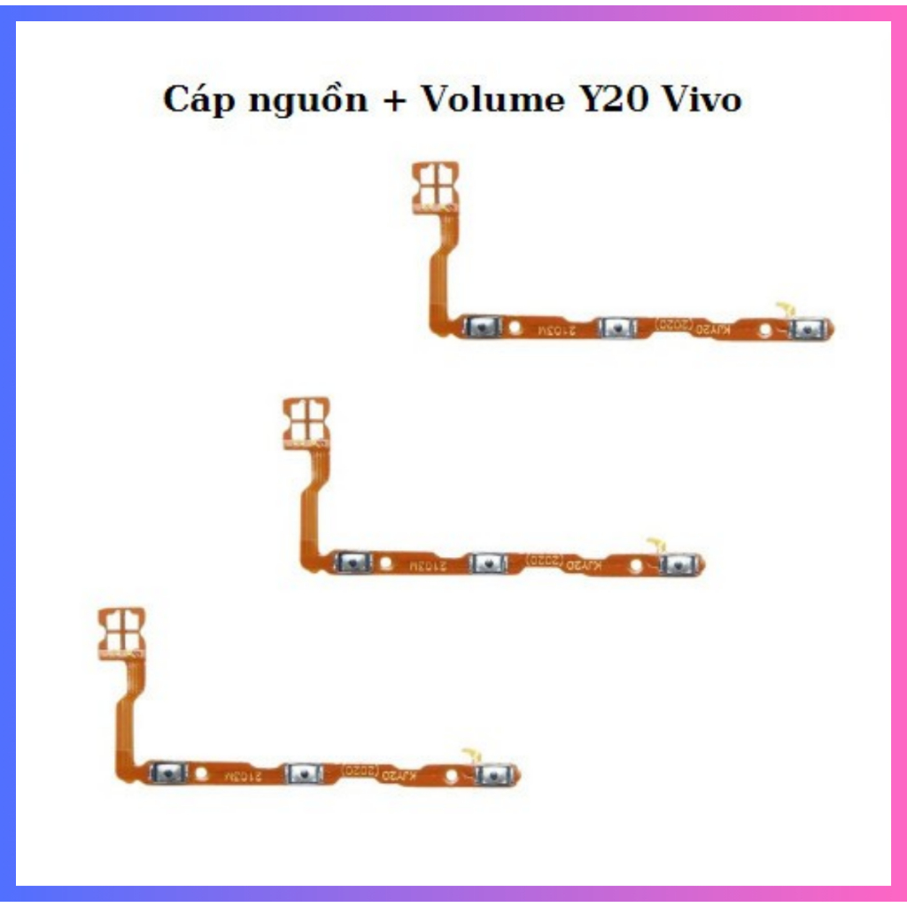 Cáp nguon + volume Y20 Vivo -zin bóc máy | Shopee Việt Nam