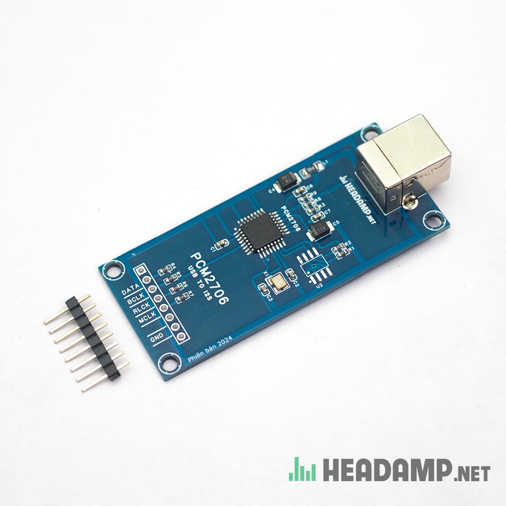 mạch chuyển đổi USB sang I2S - PCM2706 USB to I2S | Shopee Việt Nam