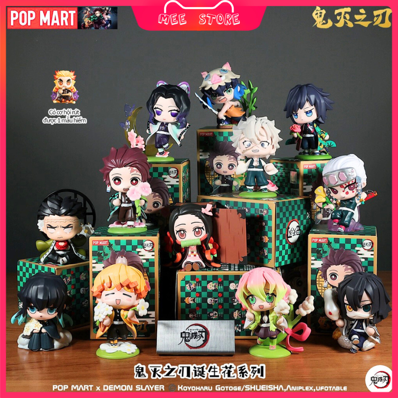 [Blindbox] Hộp Mù Mô Hình Nhân Vật Demon Slayer Kimetsu No Yaiba Series POP MART | Chính Hãng ...