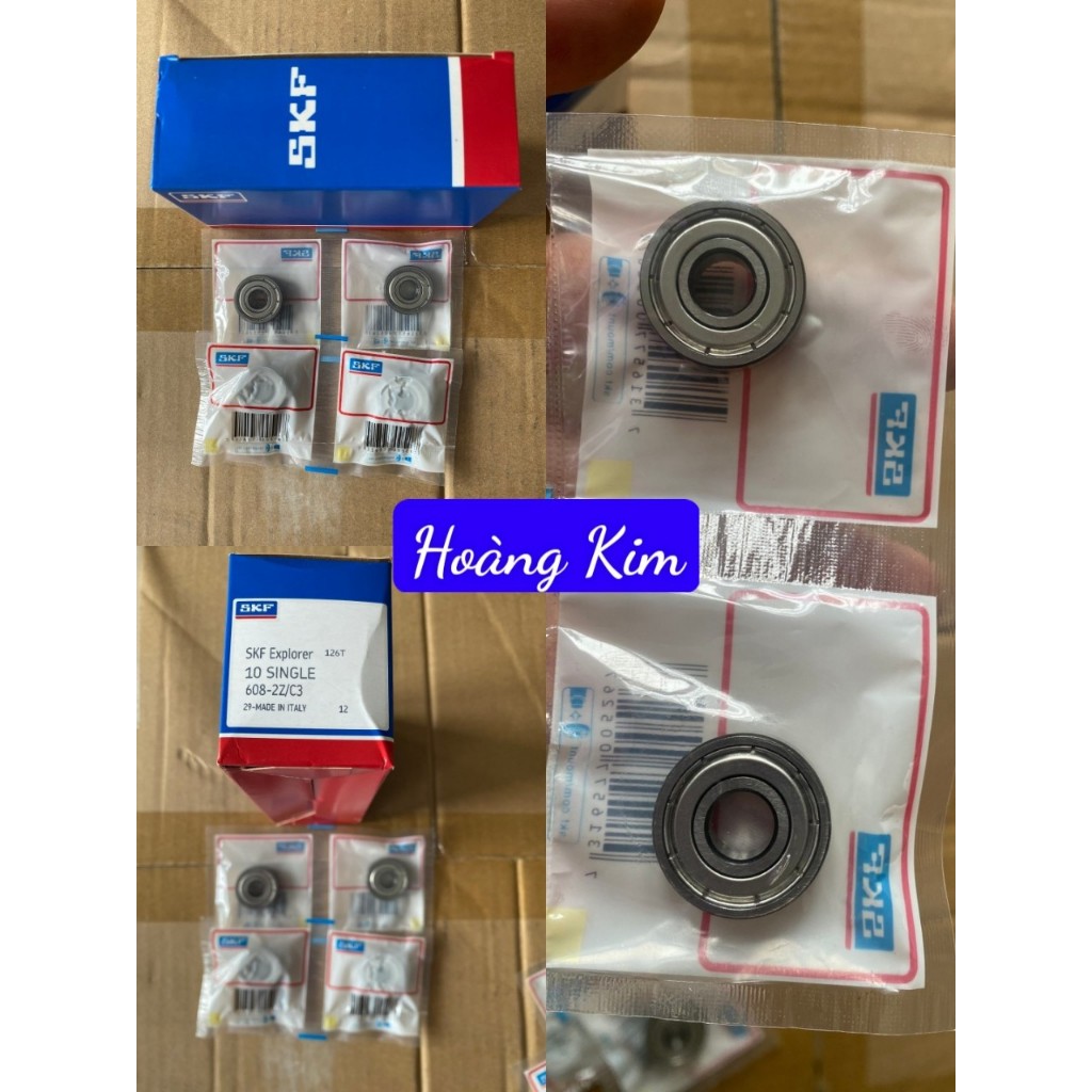 Vòng Bi bạc đạn 608 SKF 2Z/C3 chính hãng | Shopee Việt Nam