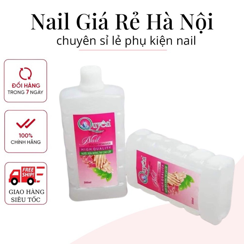 Axiton Quyên 500ml(nước rửa móng,nước ủ phá sơn gel Acetone) | Shopee ...