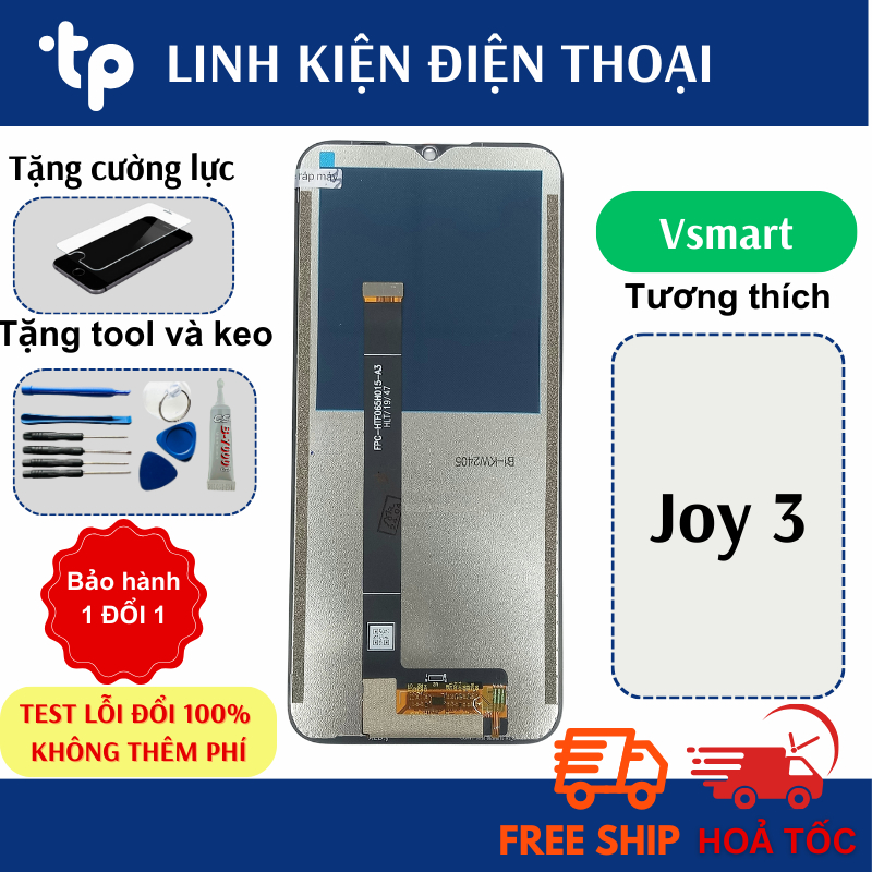 Màn Hình Vsmart Joy 3 (Tặng kèm cường lực & keo dán , chọc sim ...