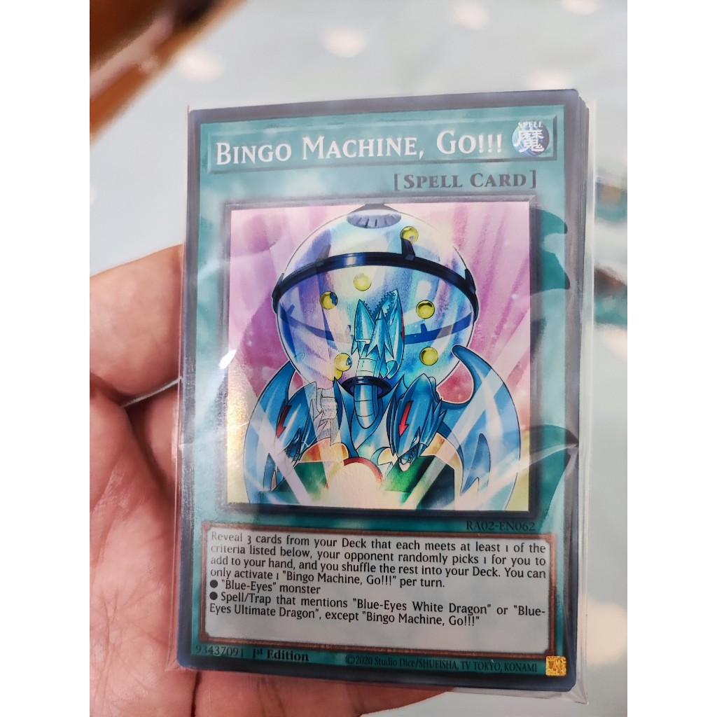 [Yugioh Funny Shop] 1 lá thẻ bài Bingo Machine, Go!!! - RA02-EN062 ...