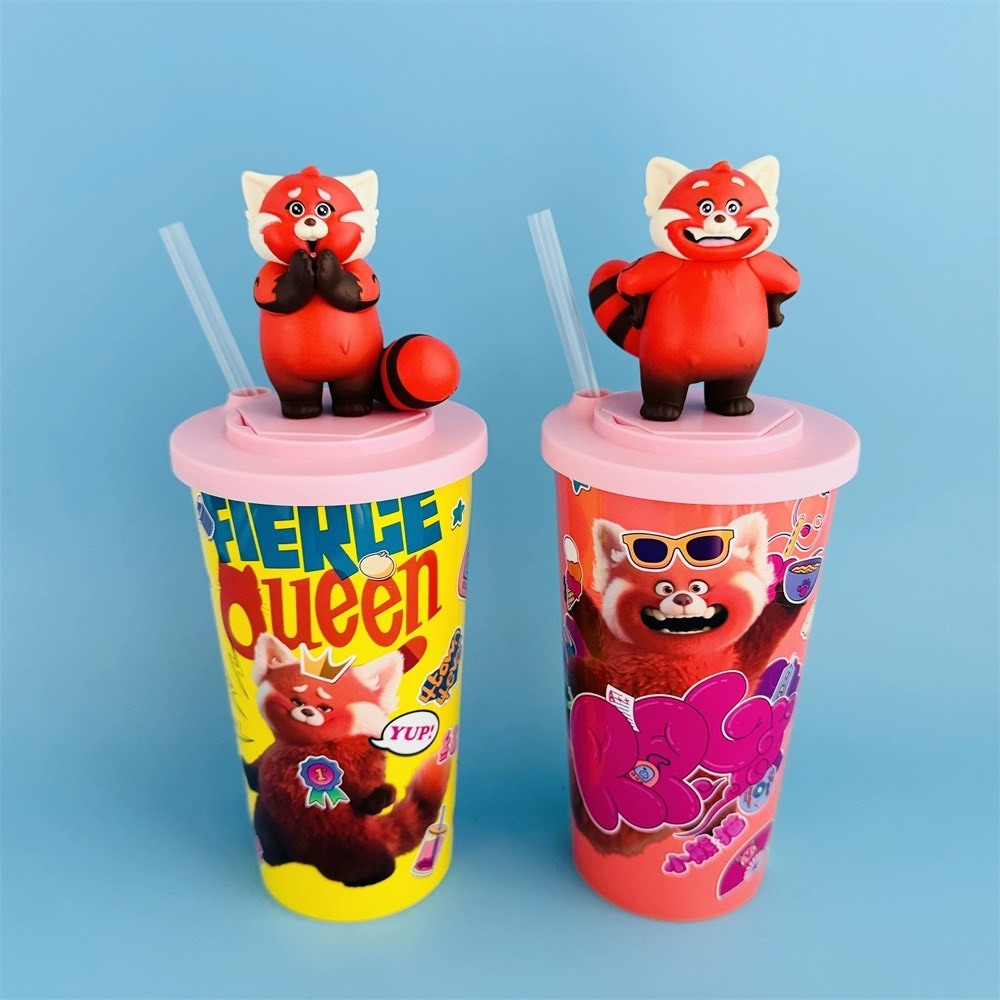 Ly Topper chính hãng Disney mèo Turning Red ( mới 100% nguyên seal ...