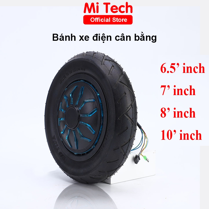 Bánh xe cân bằng Mitech 6.5 inch 8 inch 10 inch bánh led xe điện cân ...