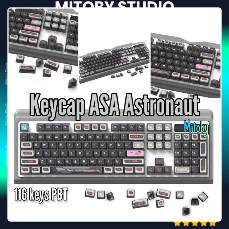 Keycap ASA Pudding xuyên led Halloween nút bấm bàn phím cơ Mitoby ...