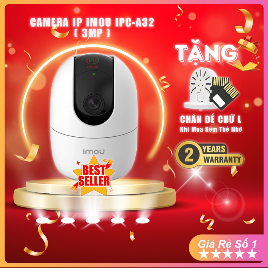 Camera Imou Wifi Trong Nhà IP A32EP 3MP 2K Xoay 360 Độ Đàm Thoại 2 ...