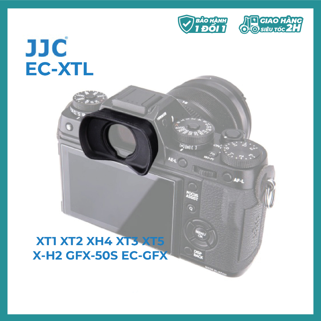 Mắt Ngắm (Eyecup) EC-XT L Dành Cho Máy Ảnh Fujifilm XT4 XT2 XH2S XT3 XT1, XT3, XH1, GFX50s ...