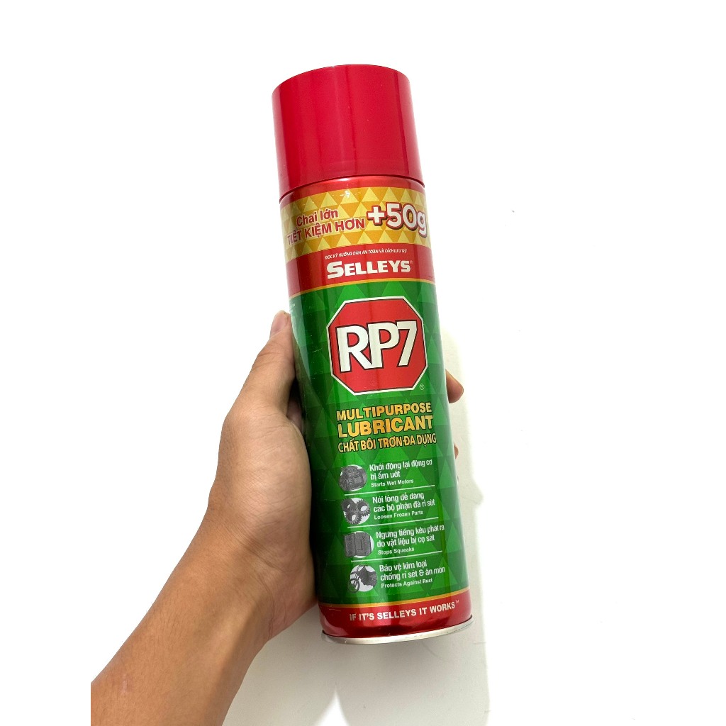 RP7 SELLEYS 350g Xịt Bôi Trơn Và Bảo Vệ Thiết Bị Chống Rỉ Sét Chất Bôi ...