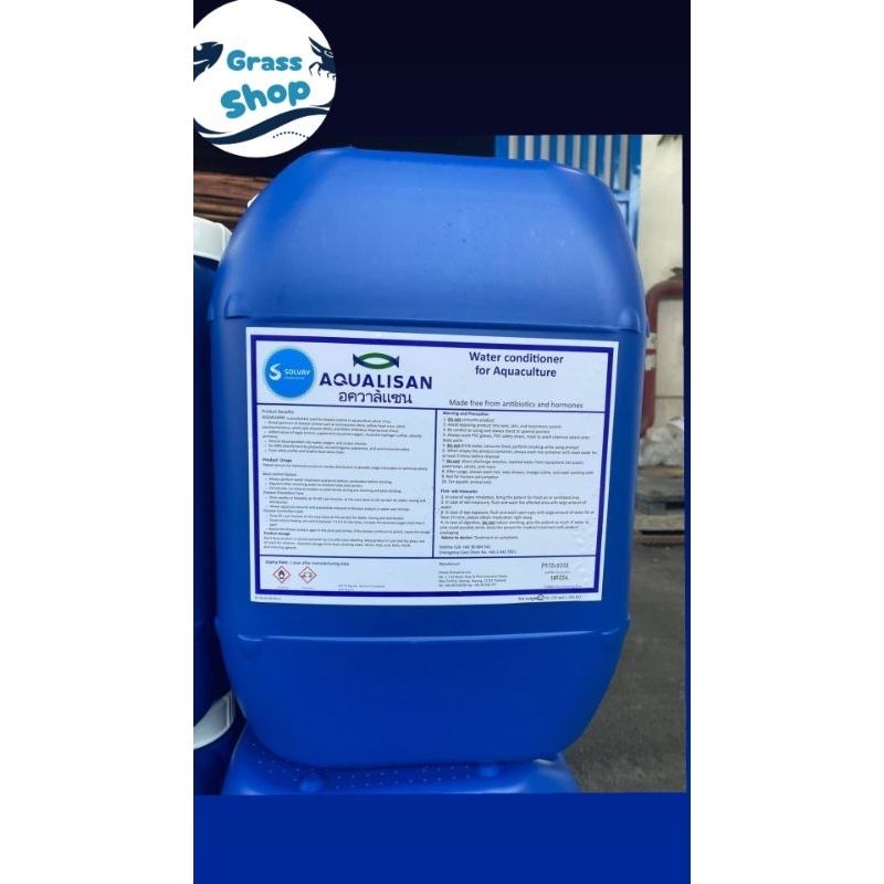 Aqualisan dùng khử trùng nước, diệt khuẩn và ức chế các loại vi khuẩn ...