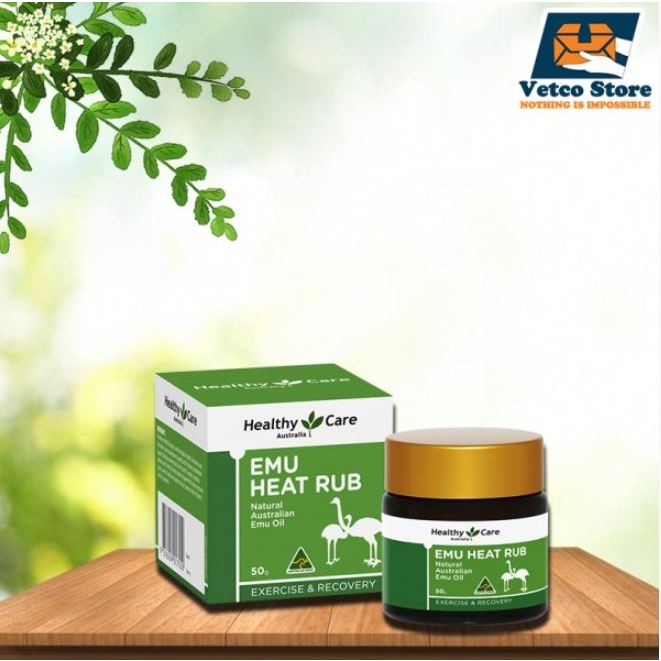 Cao Dầu Đà ĐIểu EMU Heat Rub của Healthy Care 50G | Shopee Việt Nam