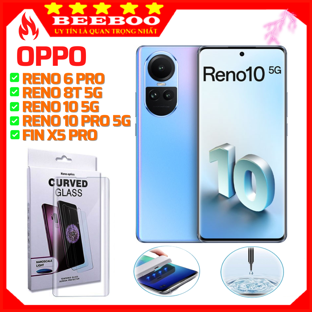 Kính cường lực Oppo Reno 10 Pro 5g Find X5 Pro 5G Reno 12 Pro Reno 8T ...