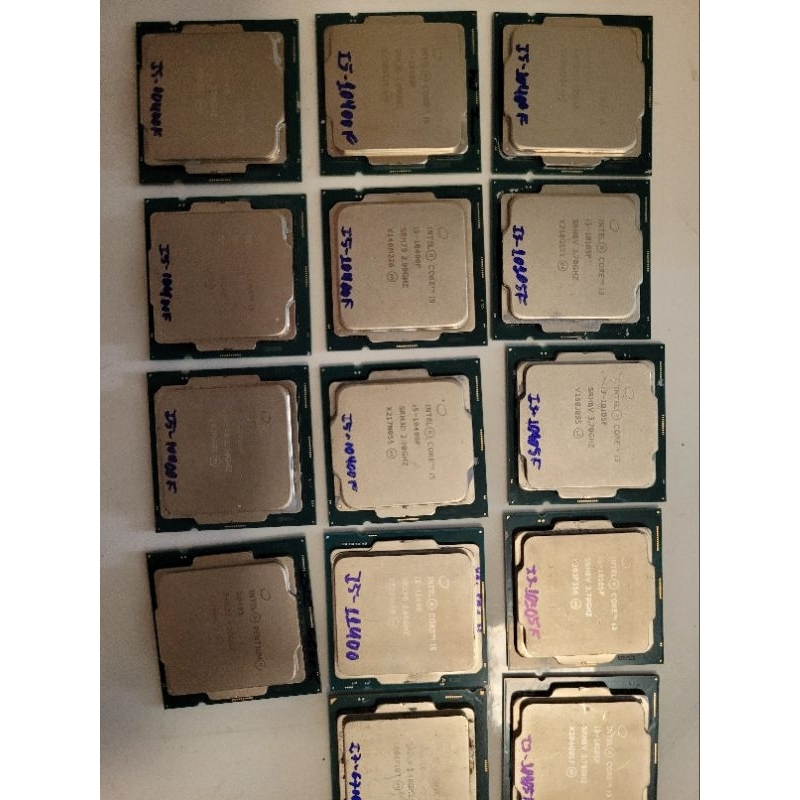 xác cpu hư i3 i5 i7 i9 i5 10100 10400 i7 8700 i7 11700 i9 11900 12100 12400 | Shopee Việt Nam