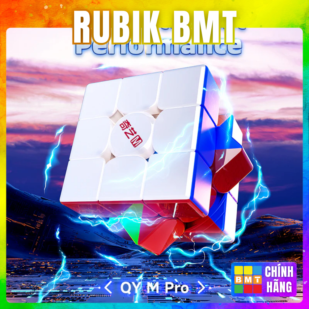 Rubik 3x3 QiYi M Pro V1/V2 Có Nam Châm/MAGLEV - Đồ Chơi Trí Tuệ Trẻ Em ...