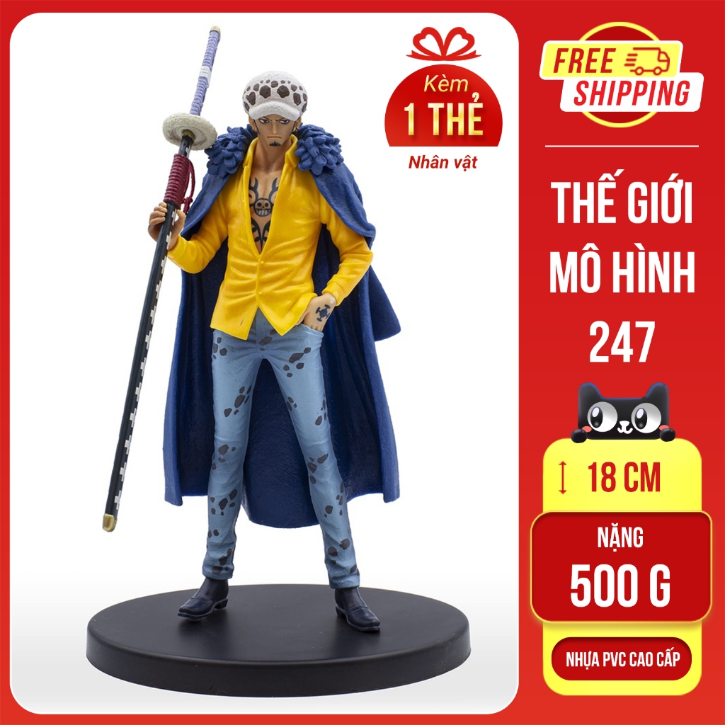 Mô hình nhân vật Law Wano Quốc cao 18-30 cm - Mô hình Figure One Piece ...