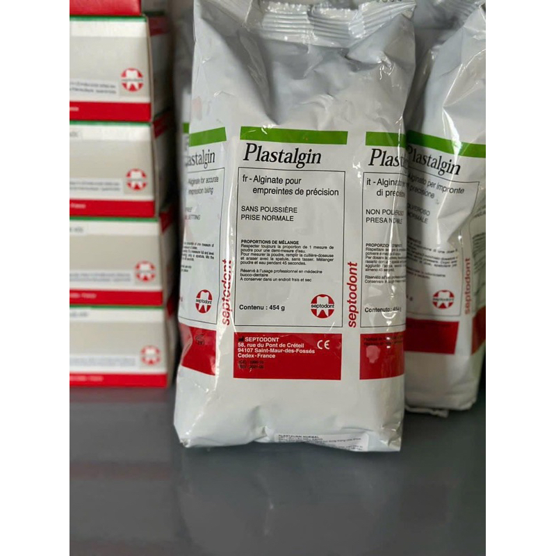ib Chất lấy dấu (Alginate) Plastalgin 454g - Septodont nha khoa ...