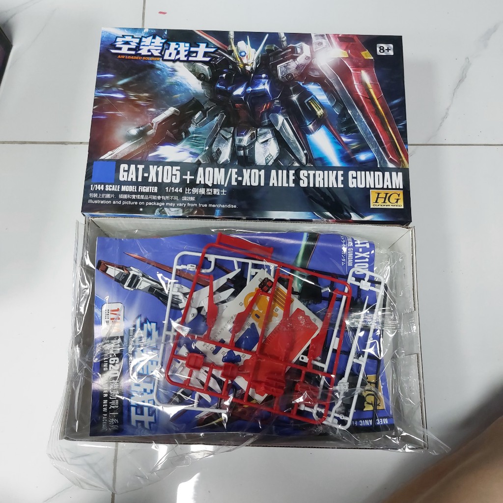 Mô Hình Lắp Ráp HG 1/144 GAT-X105 AQM/E-X01 AILE STRIKE Gundam - Hàng có sẵn giao ngay -Tặng kèm ...