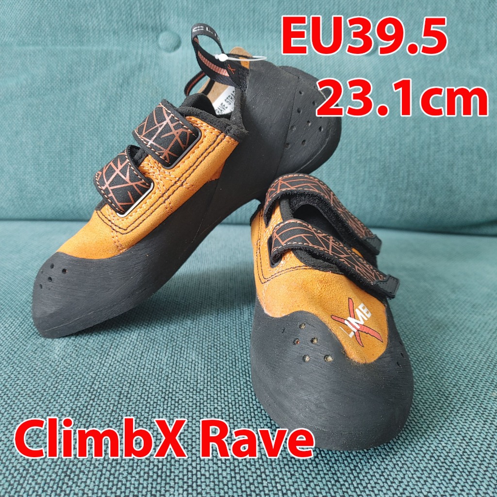 Giày leo núi đá rock climbing shoe ClimbX rave size 39.5 | Shopee Việt Nam