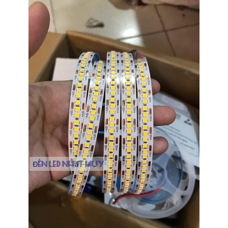 Led dây dán 240 chip/m cuộn dài 5m, 10m siêu sáng 12V 2835 22W/m | Shopee Việt Nam