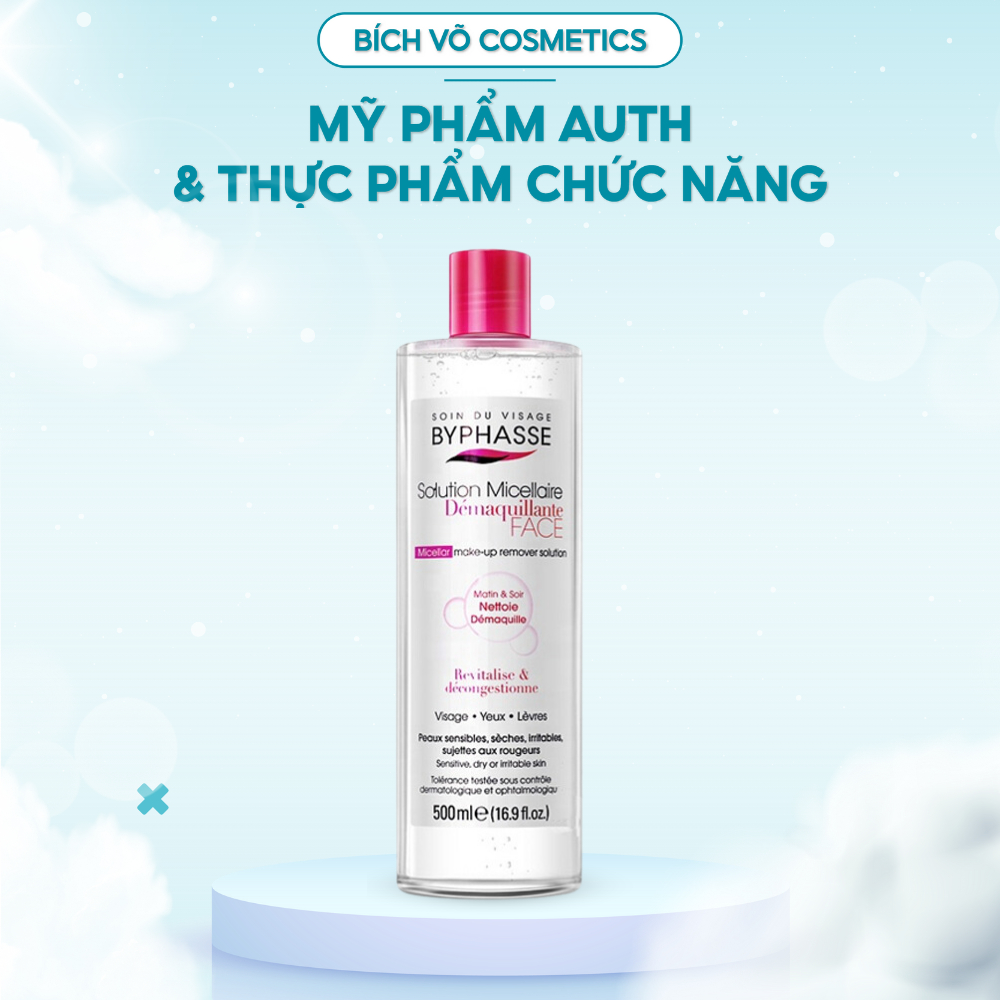 Nước Tẩy Trang BYPHASSE Solution Micellaire 500ml | Shopee Việt Nam