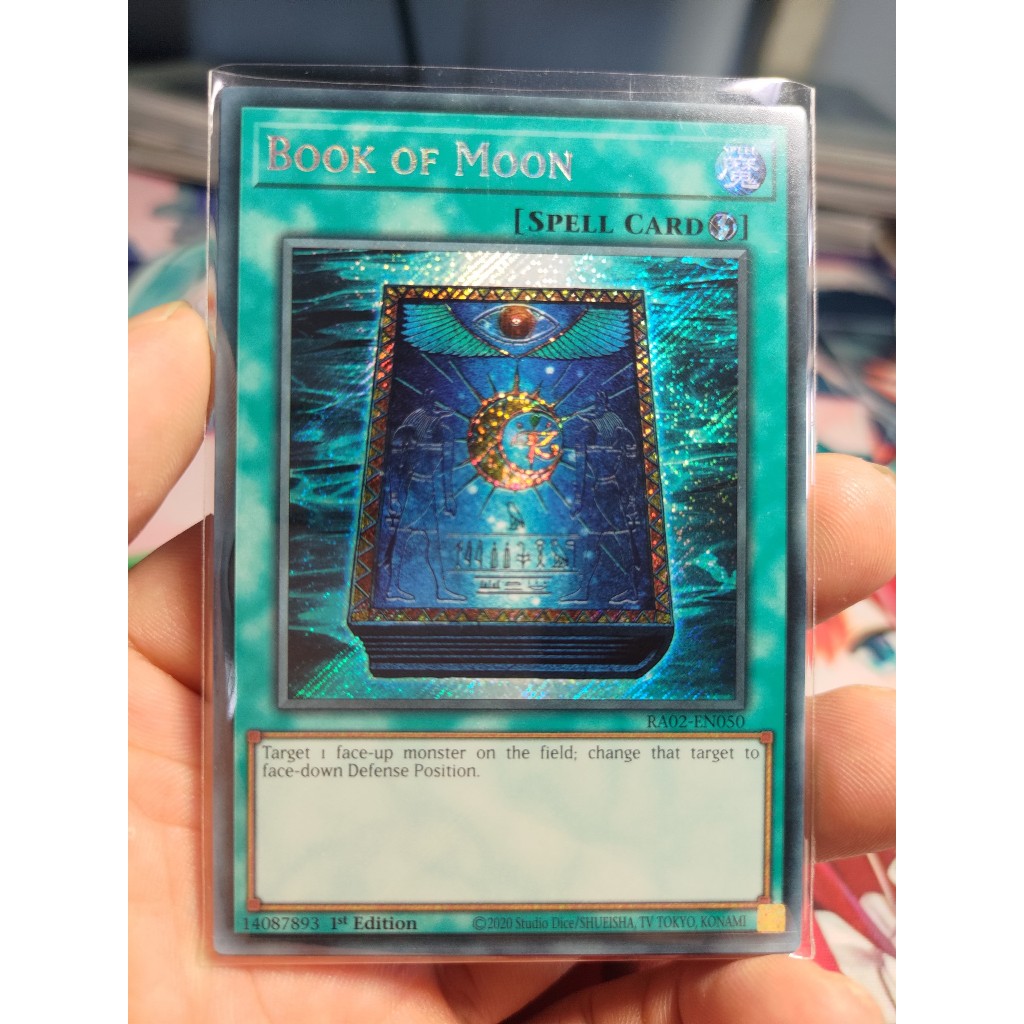 [KW2 Yugioh] [EN-UK] Thẻ bài Book of Moon - RA02-EN050 | Shopee Việt Nam
