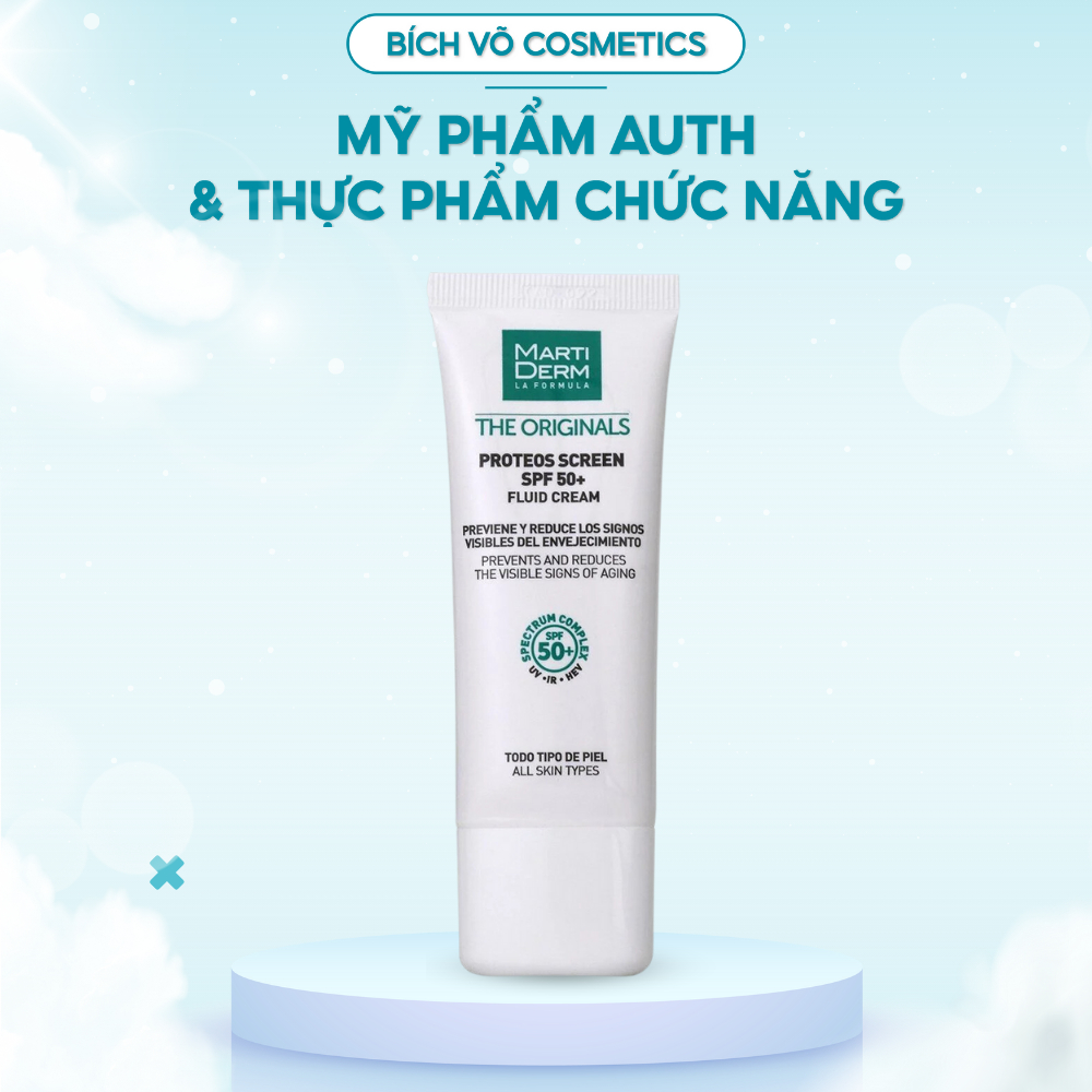 KCN MARTIDERM The Originals Proteos Screen SPF50+ Fluid Cream 40ml ...