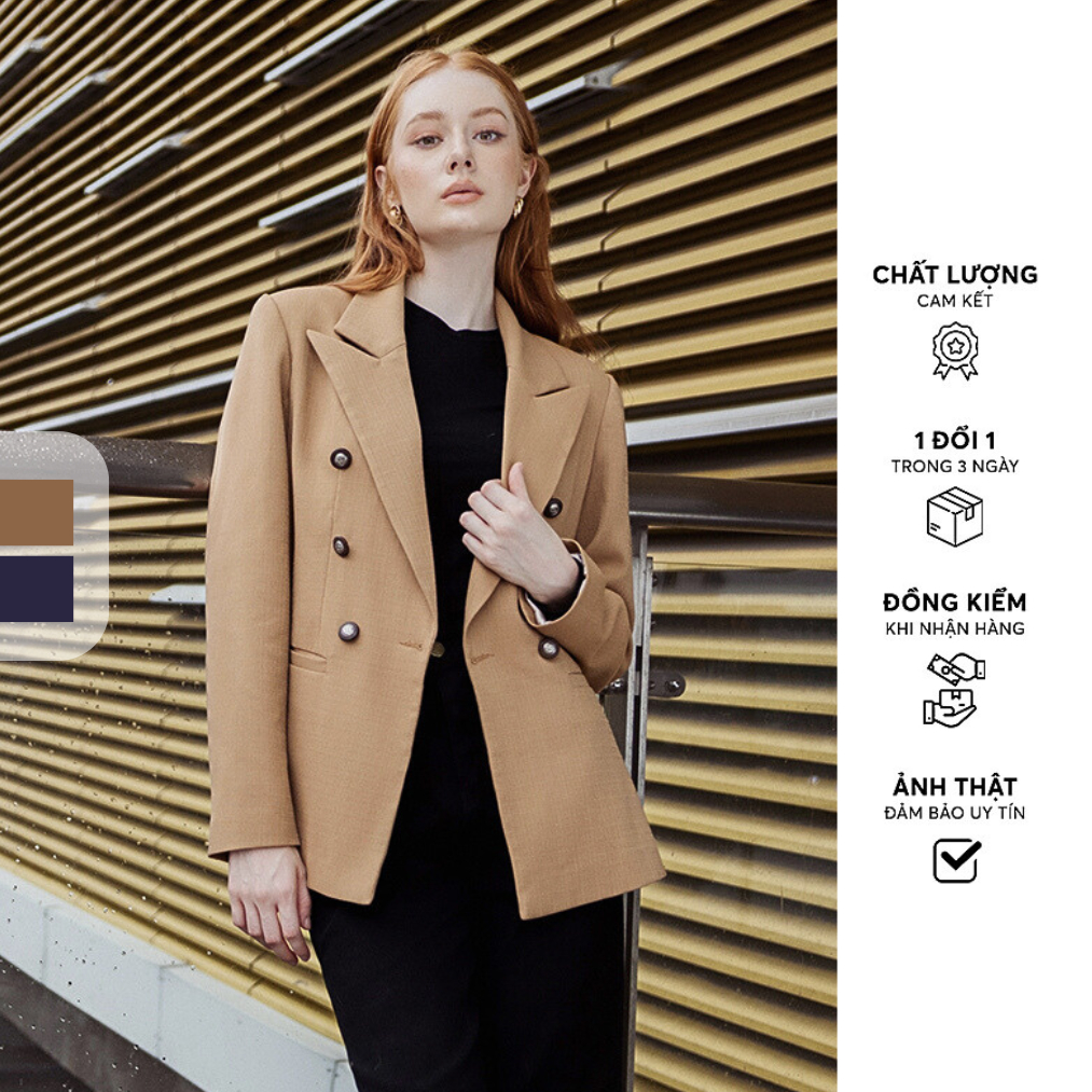 Áo khoác Blazer casual style tech lóng vuông 2 màu 312BL1029 ADORE ...