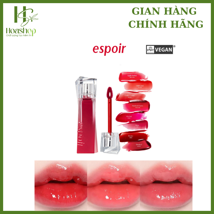 [NEW] Son Tint Bóng Căng Mọng Môi Espoir Couture Lip Tint Glaze 5.5g ...
