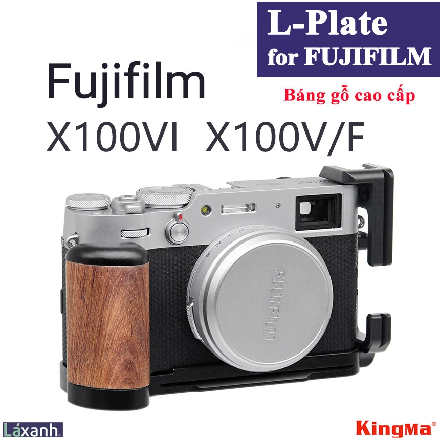 Fujifilm X100VI X100V X100F | L-plate giá đỡ khung bảo vệ quay dọc handcase hand grip Lplate L ...