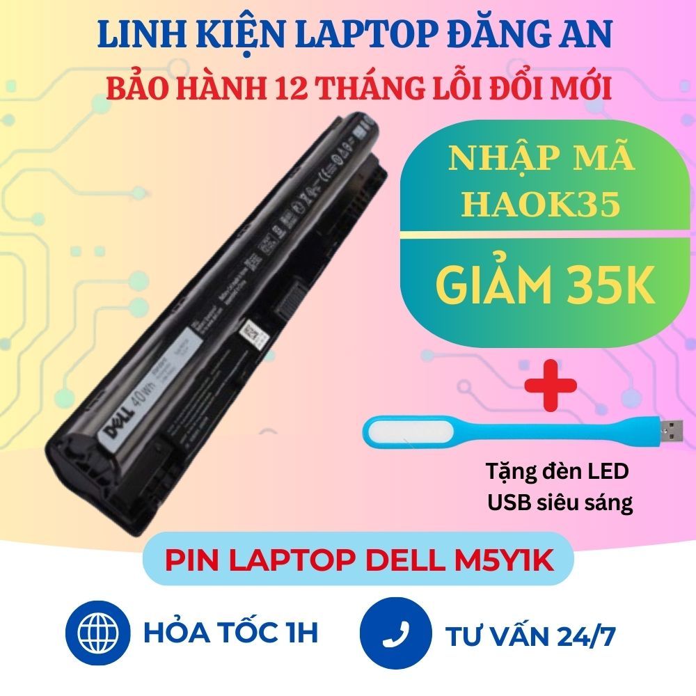 PIN Laptop DELL Inspiron/ Vostro 3451 3452 3459 3458 3558 M5Y1K 5458 ...
