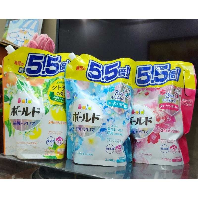 Nước giặt Bold Gel Liquid Aromatic Floral & Sabon 1.98kg- Nhật Bản ...
