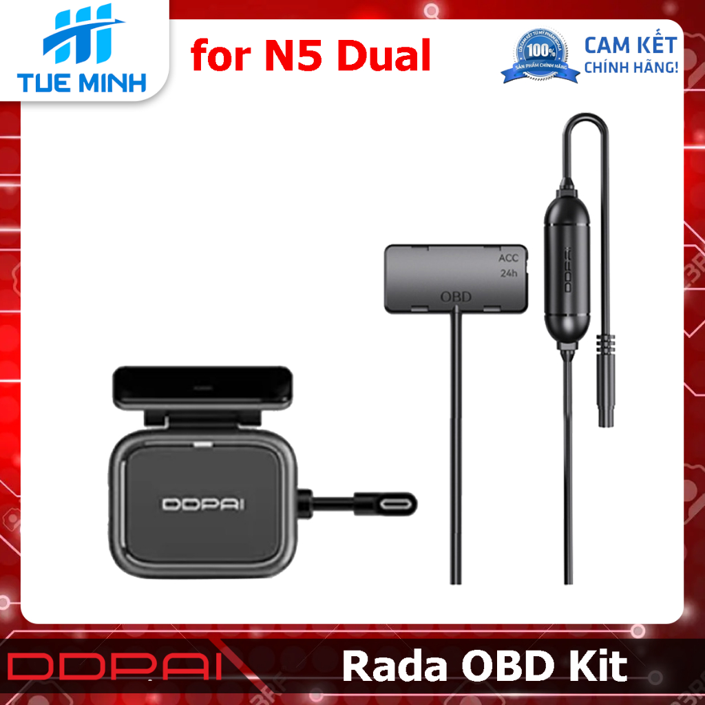 Bộ RADA OBD Kit dùng cho Camera hành trình DDPAI N5 Dual | Shopee Việt Nam
