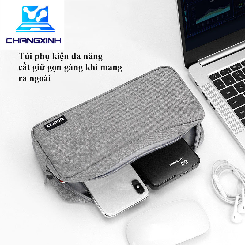 Túi đựng phụ kiện Baona BN-A001 TT94, đựng sạc dự phòng, điện thoại ...