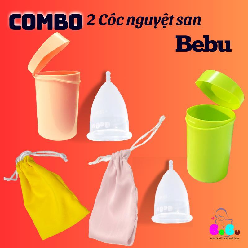 BeBu Combo 2 Cốc nguyệt san Silicon y tế mềm mại | Shopee Việt Nam