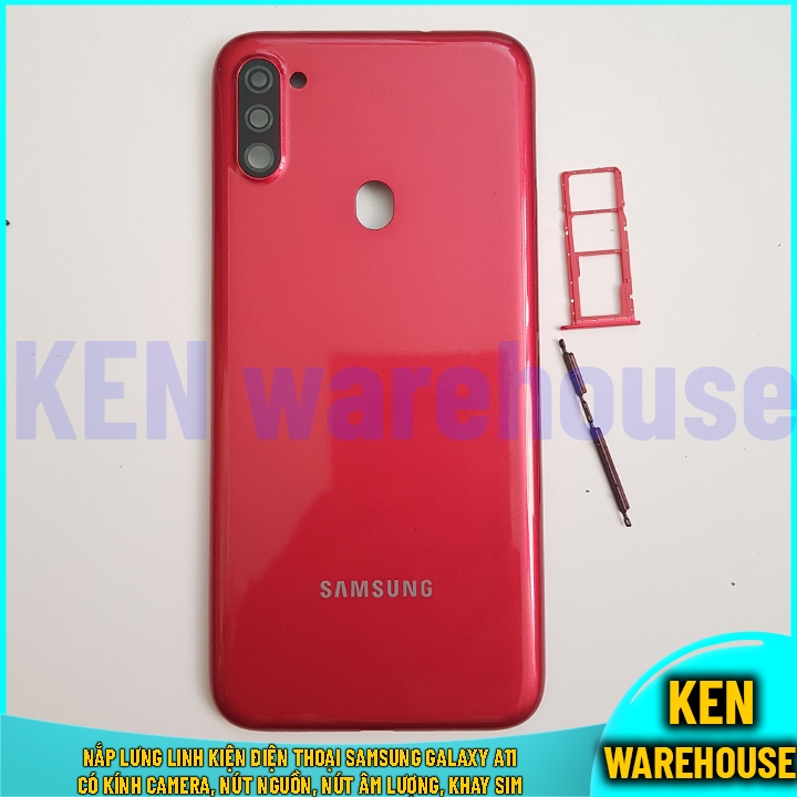 SS A11 Nắp Lưng Điện Thoại Samsung Galaxy A11 Có Kính Camera, Nút Nguồn ...