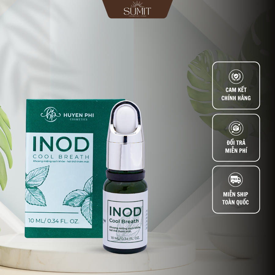 Serum khử mùi hôi miệng Inod Cool Breath Huyền Phi 10ml nội địa ...