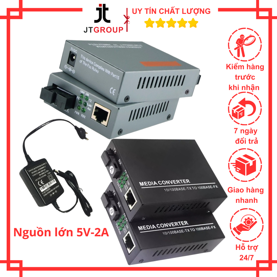 Bộ chuyển đổi quang điện, converter quang Netlink HTB-3100AB, HTB ...