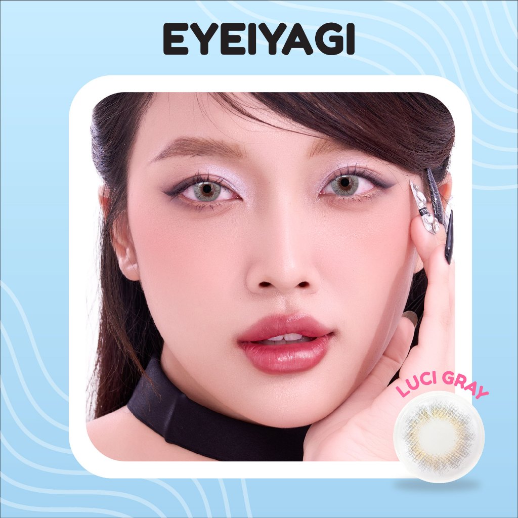 Kính Áp Tròng Hàn Quốc (Lệch Độ) EYE IYAGI LUCI GRAY CONTACT LENS ...