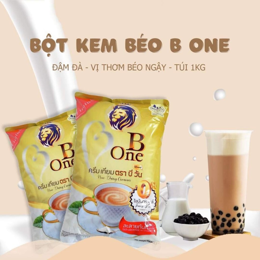 Bột Kem Bone Kem Béo Thực Vật Non Dairy Creamer B One Nguyên Liệu Pha Chế Quang Nhung