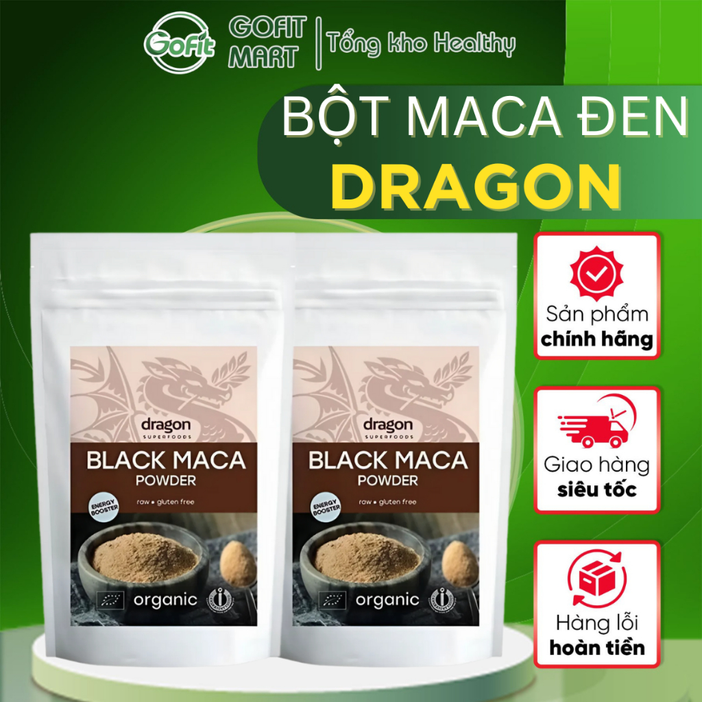 Bột Maca Đen Hữu Cơ Dragon Superfoods 100g | Shopee Việt Nam