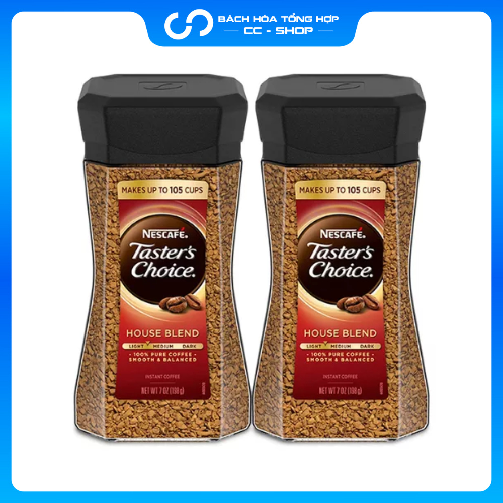 Bột Cafe Hoà Tan Nescafe Taster's Choice Instant Coffee House Blend ...