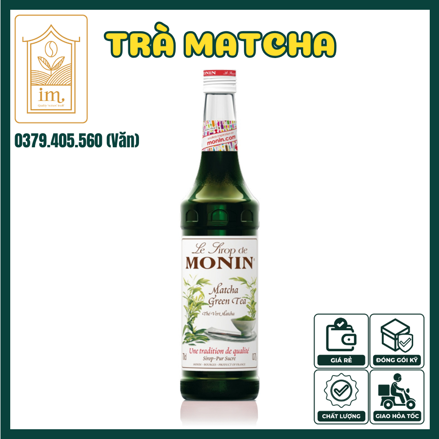 Siro Monin - Matcha trà xanh (700ml) | Shopee Việt Nam
