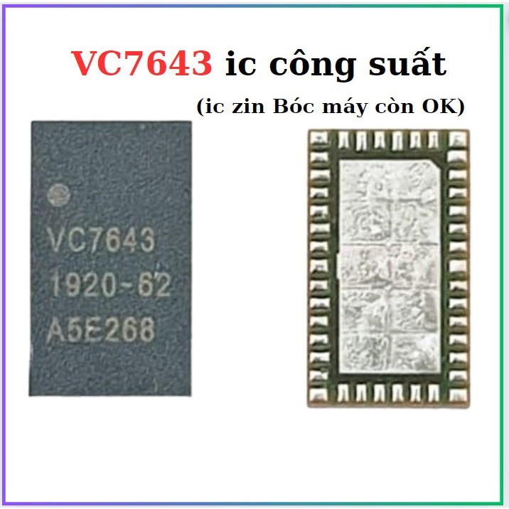 VC7643 -62 ic Công suất,sửa main | Shopee Việt Nam