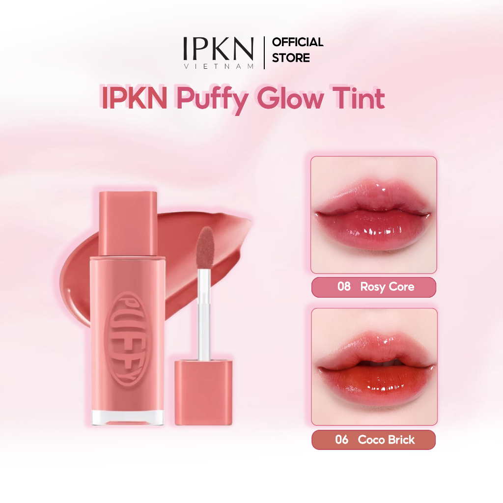 Son Tint Bóng IPKN Puffy Glow Tint 5.3g | Shopee Việt Nam