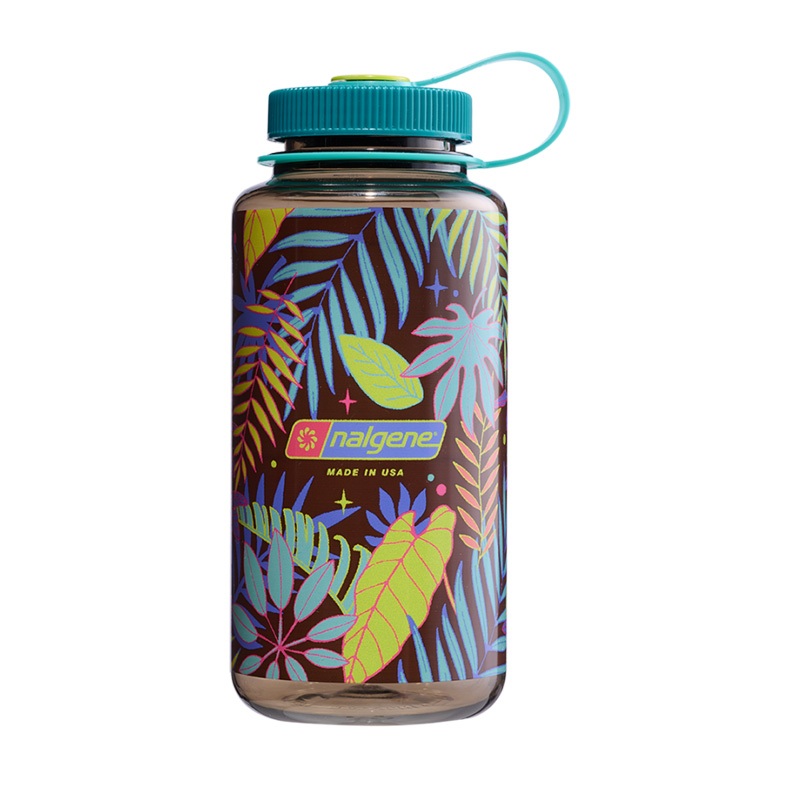 Bình nước NALGENE Psychedelic Botanical wide mouth 1000ml | Shopee Việt Nam