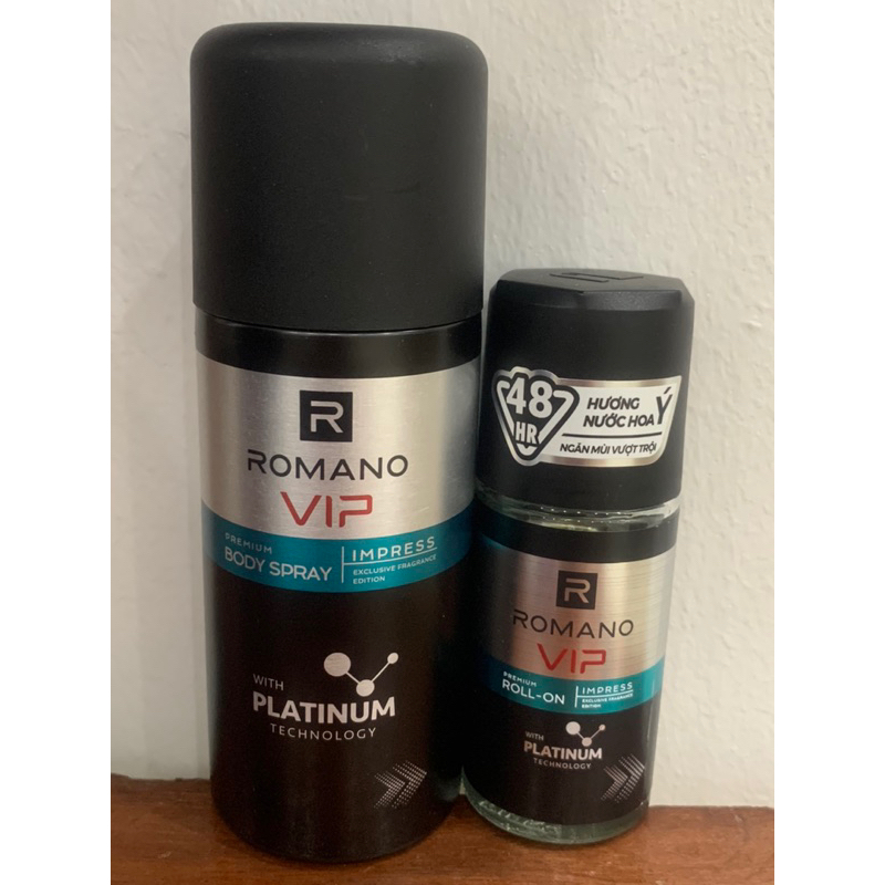 Lăn/ xịt khử mùi Romano Vip Impress | Shopee Việt Nam