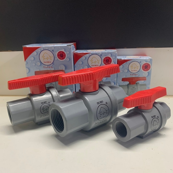 Van Nhựa Có Răng, Khóa Ren PVC Phi 21 - 27 - 34 TAIDA - BH 12 Tháng ...