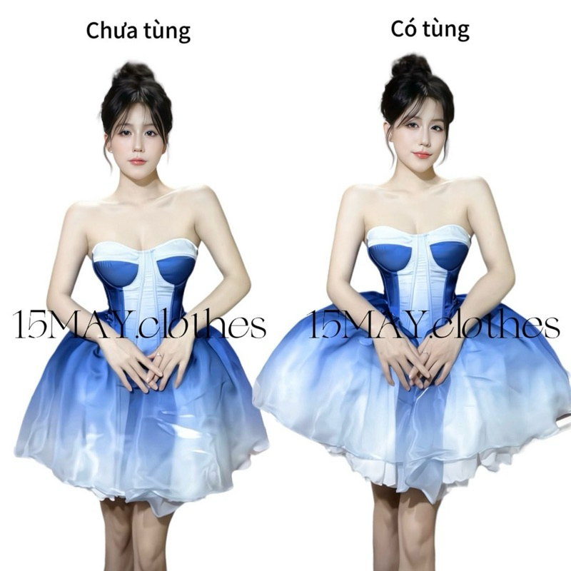 Đầm cúp ngực công chúa coset eo 15MAY - 021 | Shopee Việt Nam