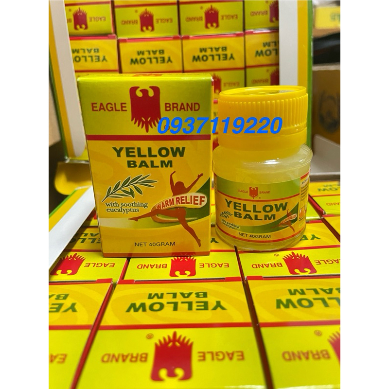 Dầu con ó Yellow Balm - Eagle Brand - Singapore loại lớn 40gr | Shopee ...