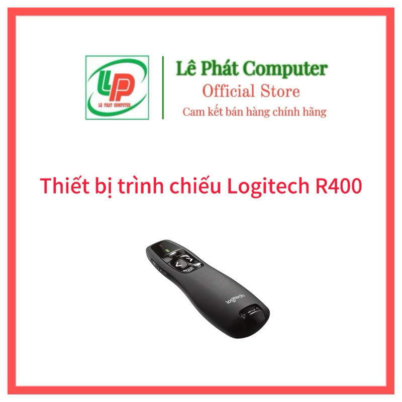 Thiết bị trình chiếu Logitech R400 - Hàng chính hãng - Bảo hành 36 ...